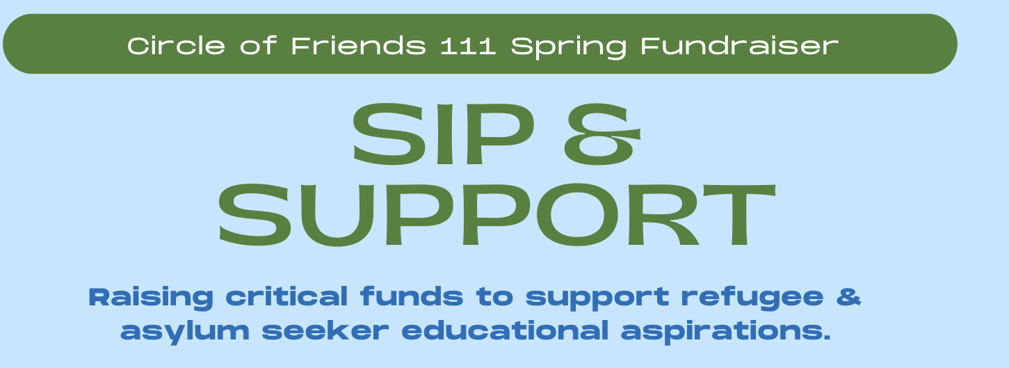 Sip and Support Spring Fundraiser • Circle of Friends Australia Inc.